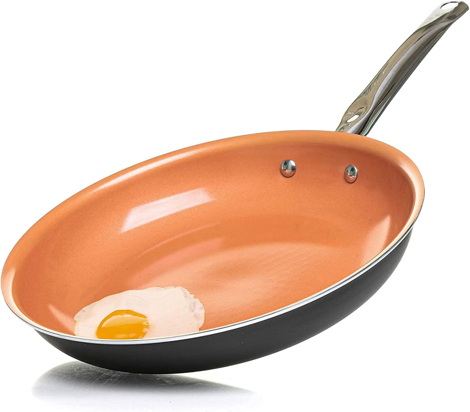 Home Icon Non Stick Frying Pan with Ceramic Coating 26cm 10Inch BOX DA ...