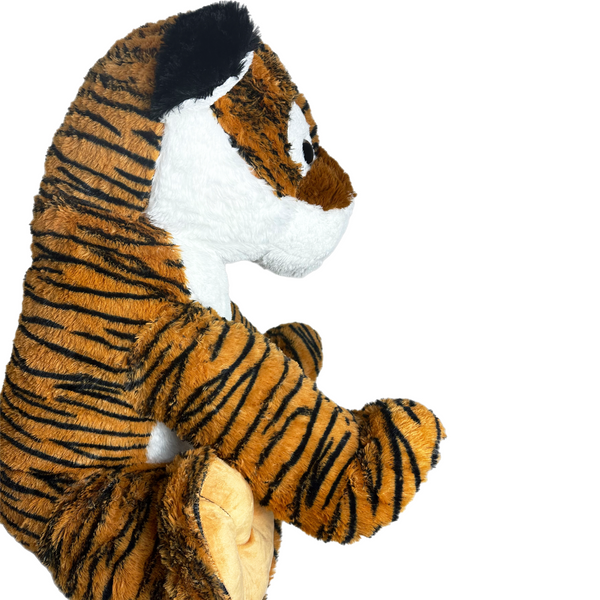 Extra Large Cuddly Tiger Plush | Well Made Gifts