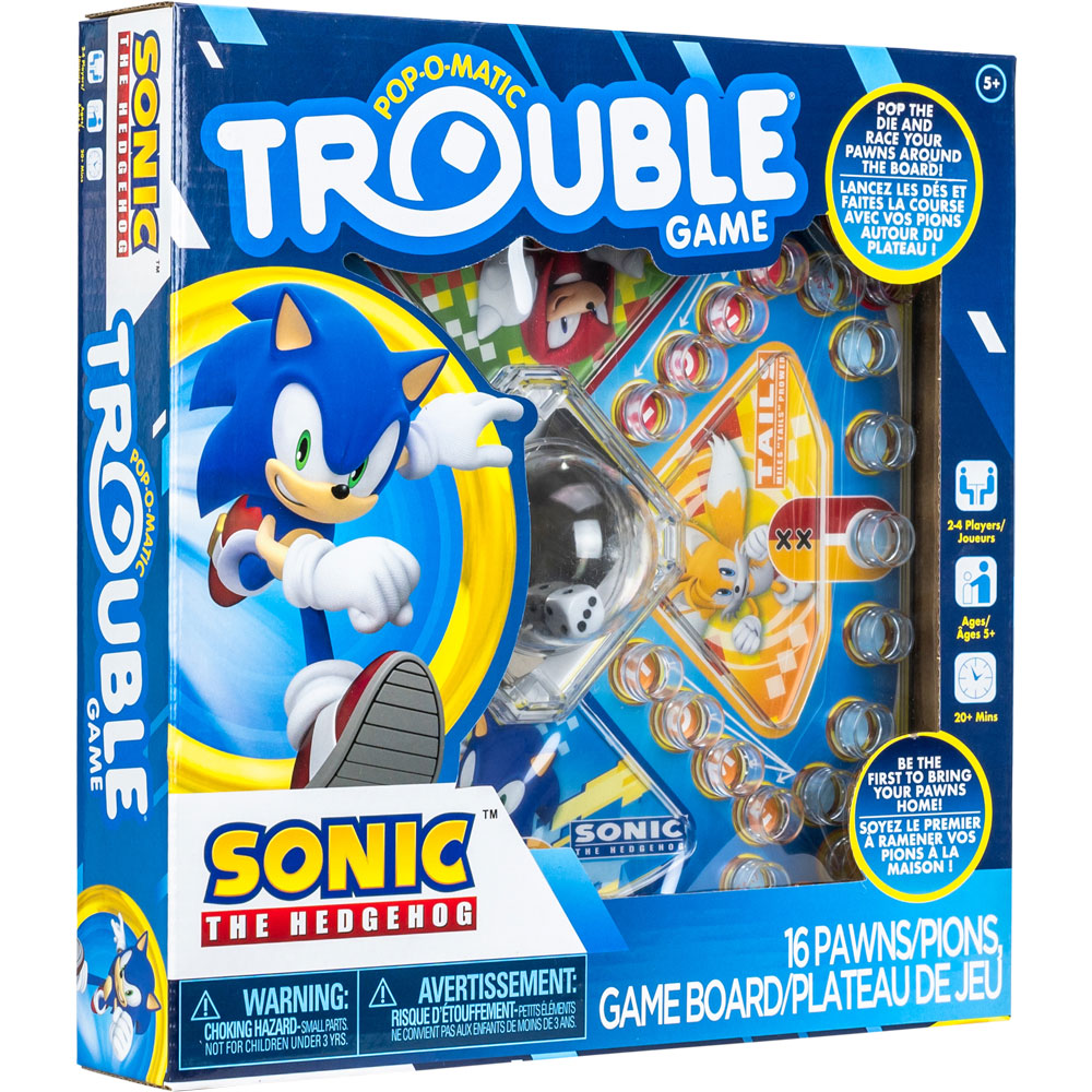 Sonic the Hedgehog Pop Up Board Game - Bundle with Sonic Board Game ...