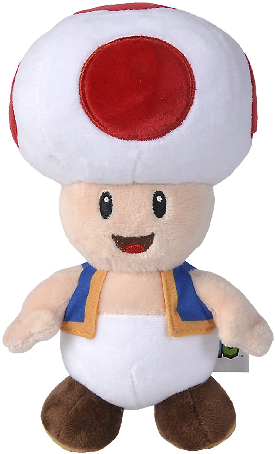 Official Simba Super Mario Plush, 20cm - Mario, Luigi, Yoshi, Toadstoo ...