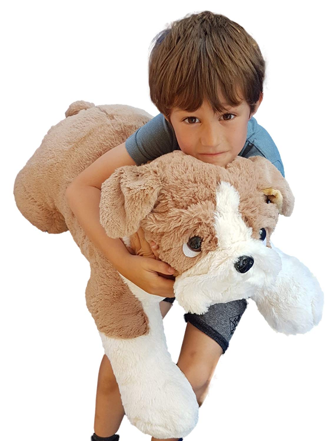 Deluxe Paws Extra Large Bulldog Plush Soft Toy 65cm | Well Made Gifts