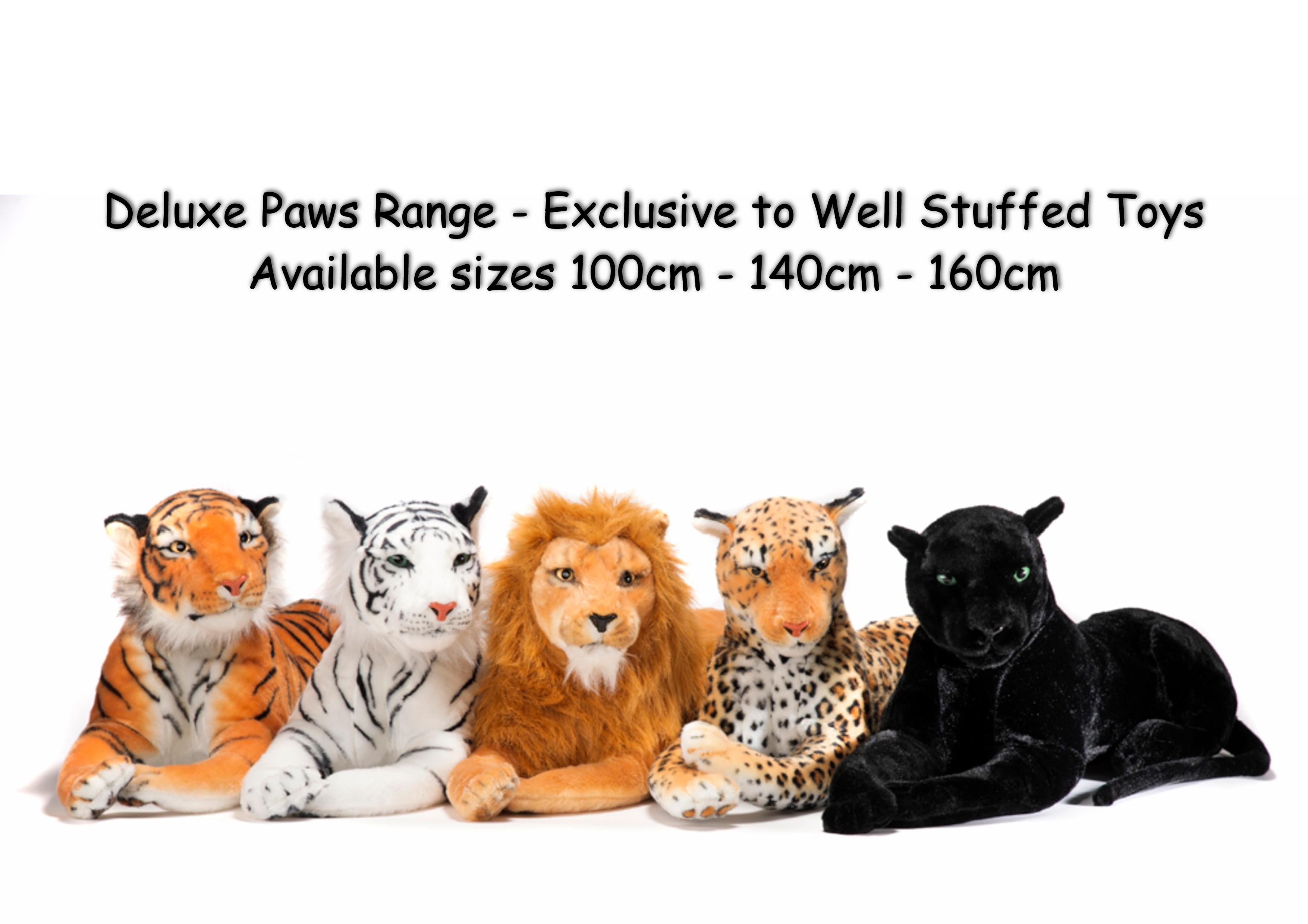 Large stuffed leopard store