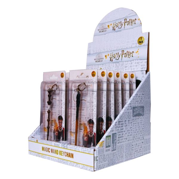 Harry Potter Keychains Official x 12 Blister Packs | Well Made Gifts