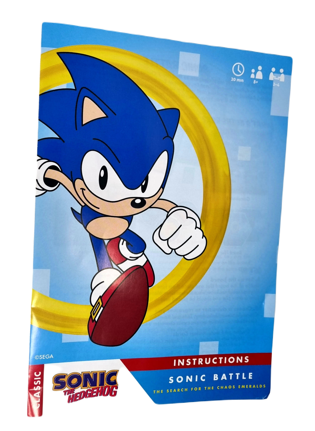 Sonic the Hedgehog Board Game - Sonic Battle - The Search for the Chao ...